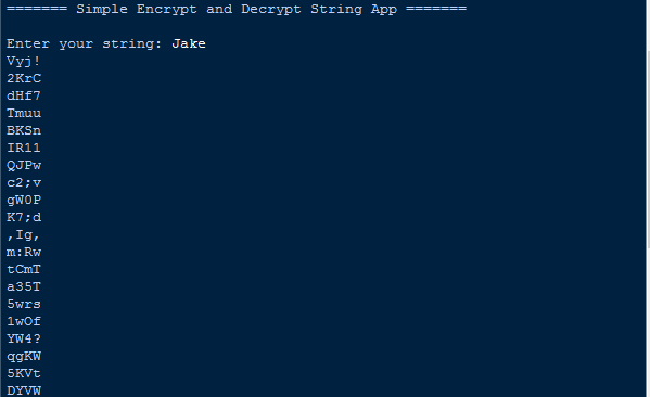 Simple Encrypt And Decrypt String App In Python Free Source Code Sourcecodester